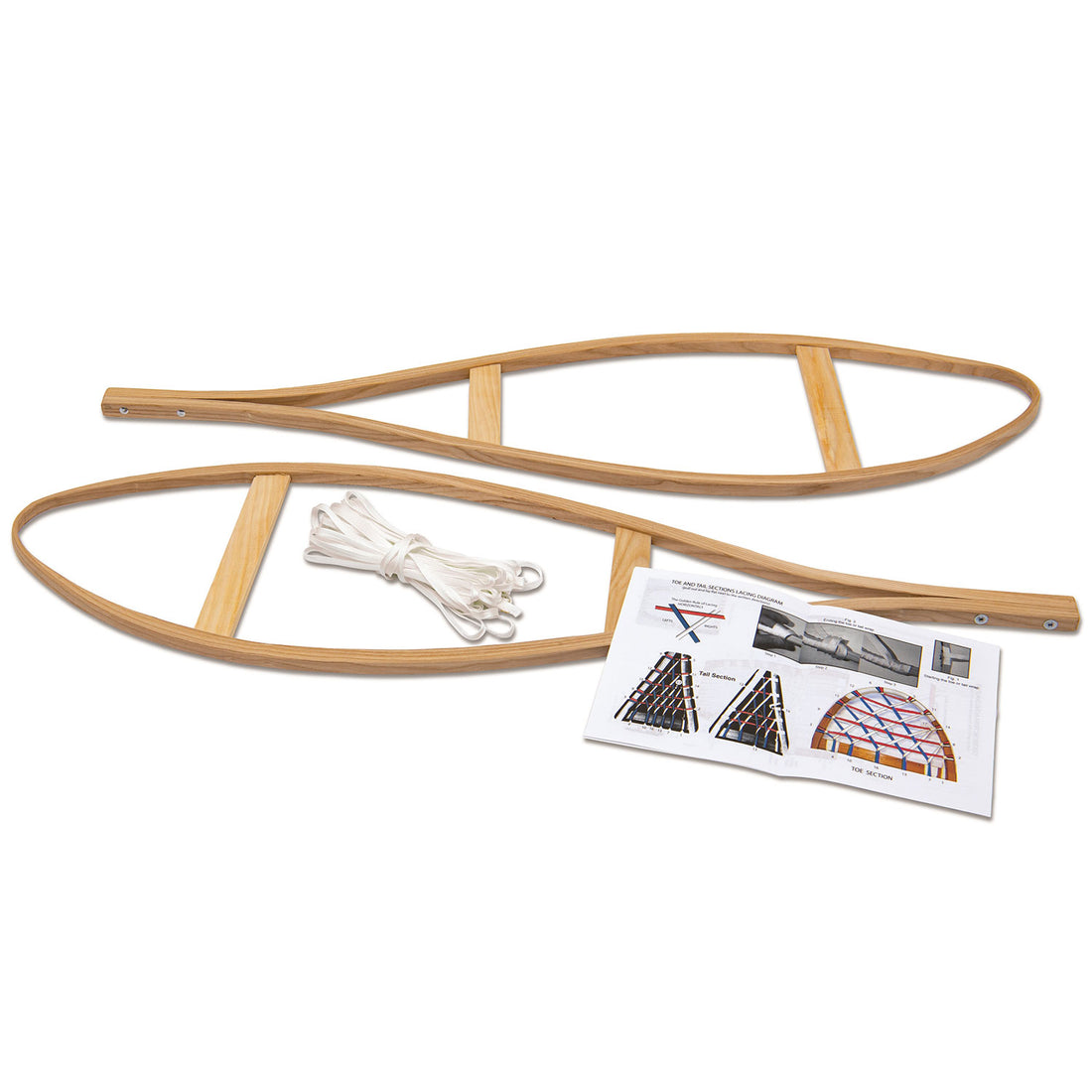 Traditional Wooden Snowshoe Kits